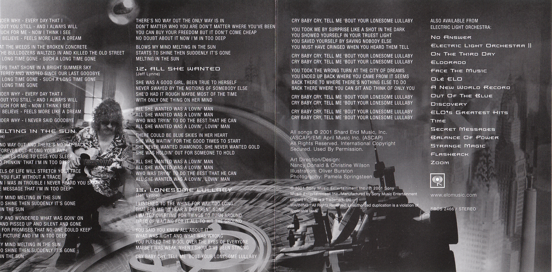 Electric Light Orchestra Zoom : Booklet 8 JPN | CD Covers | Cover ...